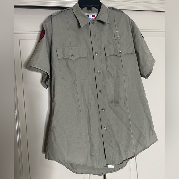 Shirts | Flying Cross Shirt With Patches | Poshmark